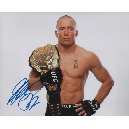 Autographe Georges SAINT PIERRE