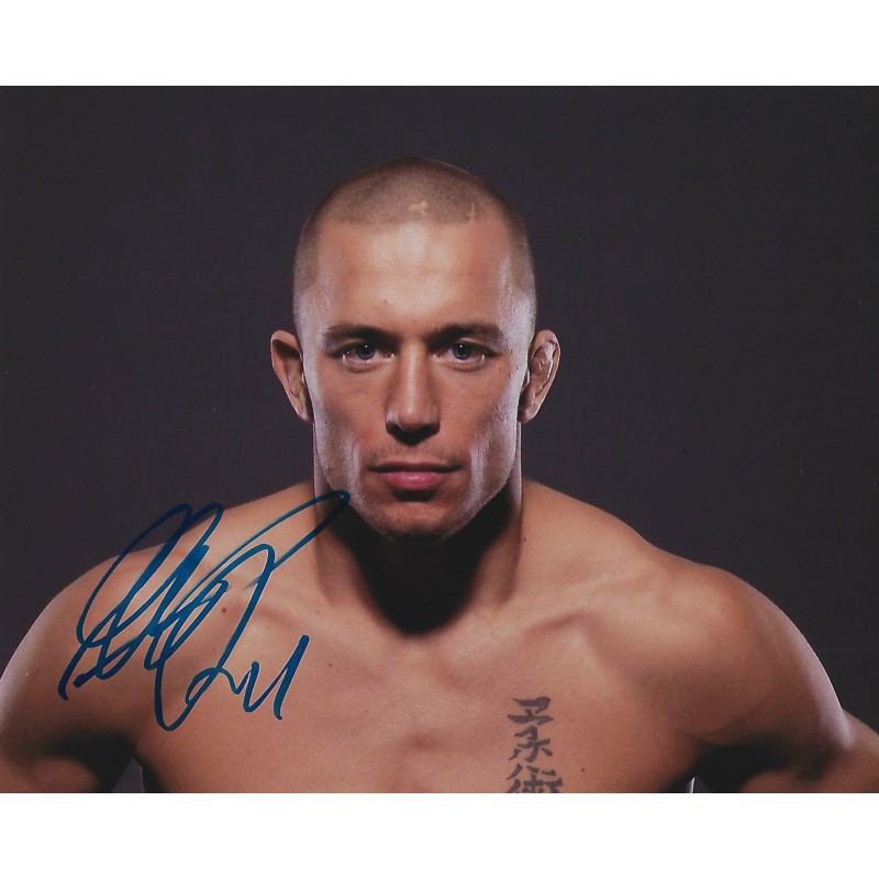 Autographe Georges SAINT PIERRE
