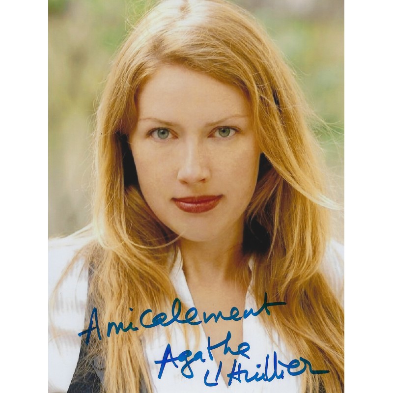 Agathe L'HUILLIER autograph