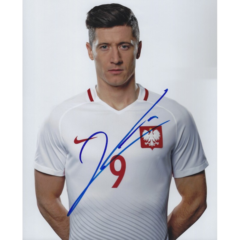 Autographe Robert LEWANDOWSKI