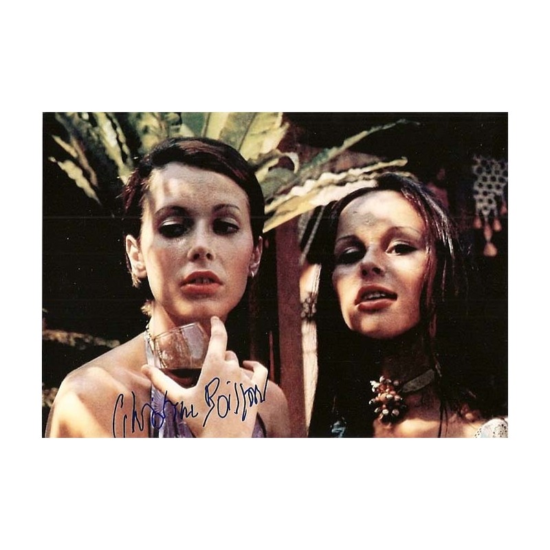 Autographe Christine BOISSON