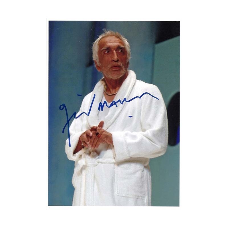 Gerard DARMON Autograph