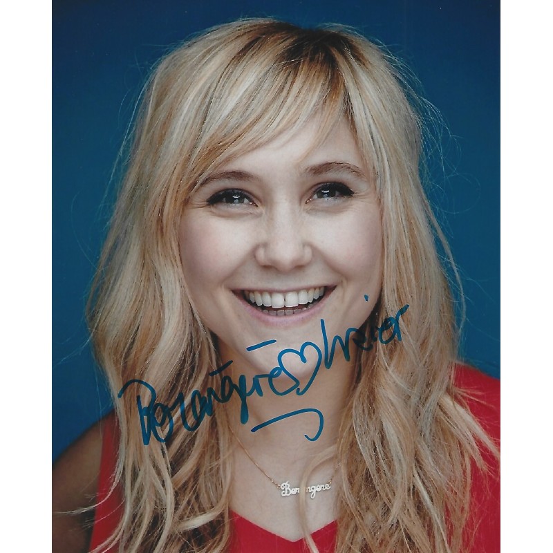 Bérengère KRIEF autograph
