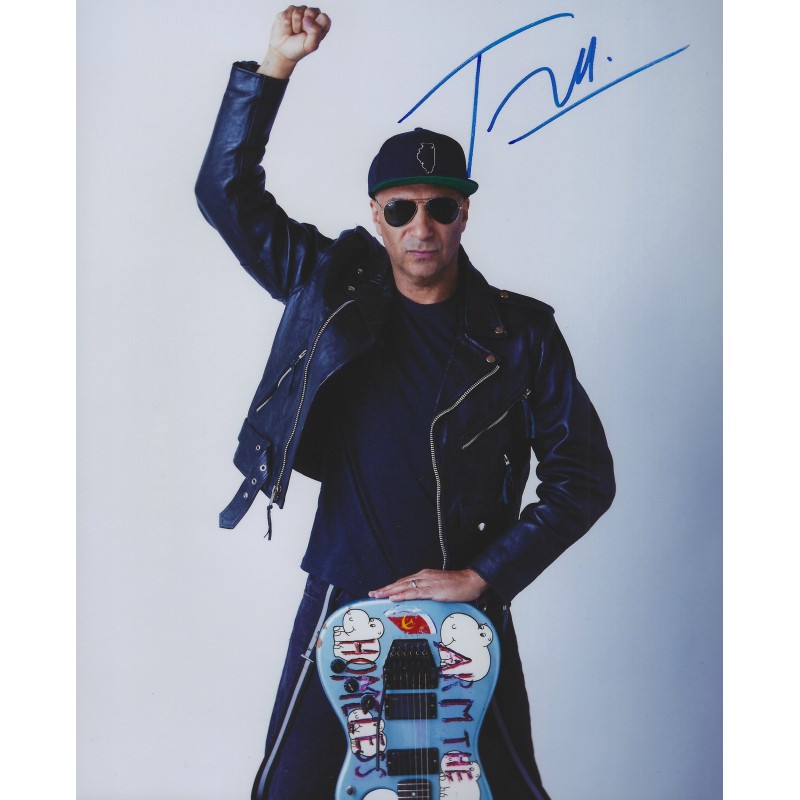 RAGE AGAINST THE MACHINE - Tom MORELLO autograph