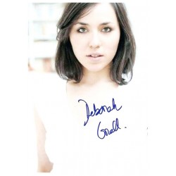Autographe Deborah GRALL