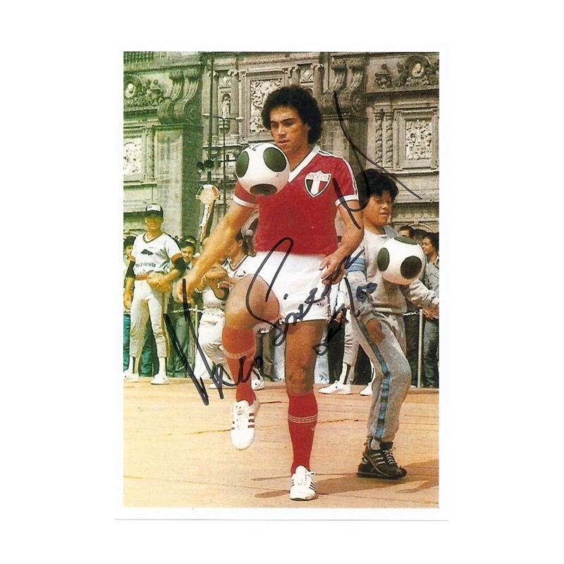Hugo SANCHEZ Autograph
