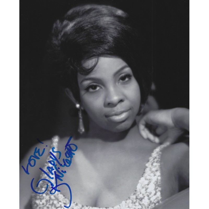 Gladys KNIGHT autograph