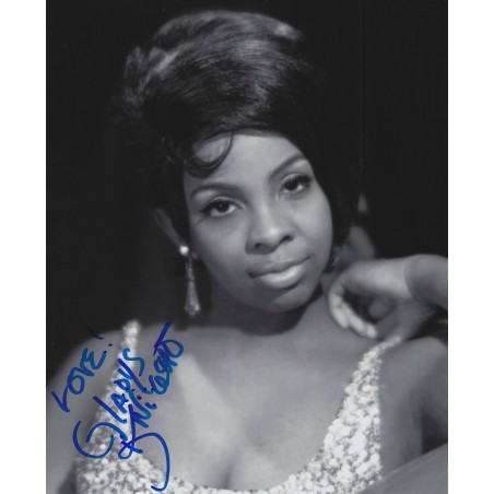 Gladys KNIGHT autograph