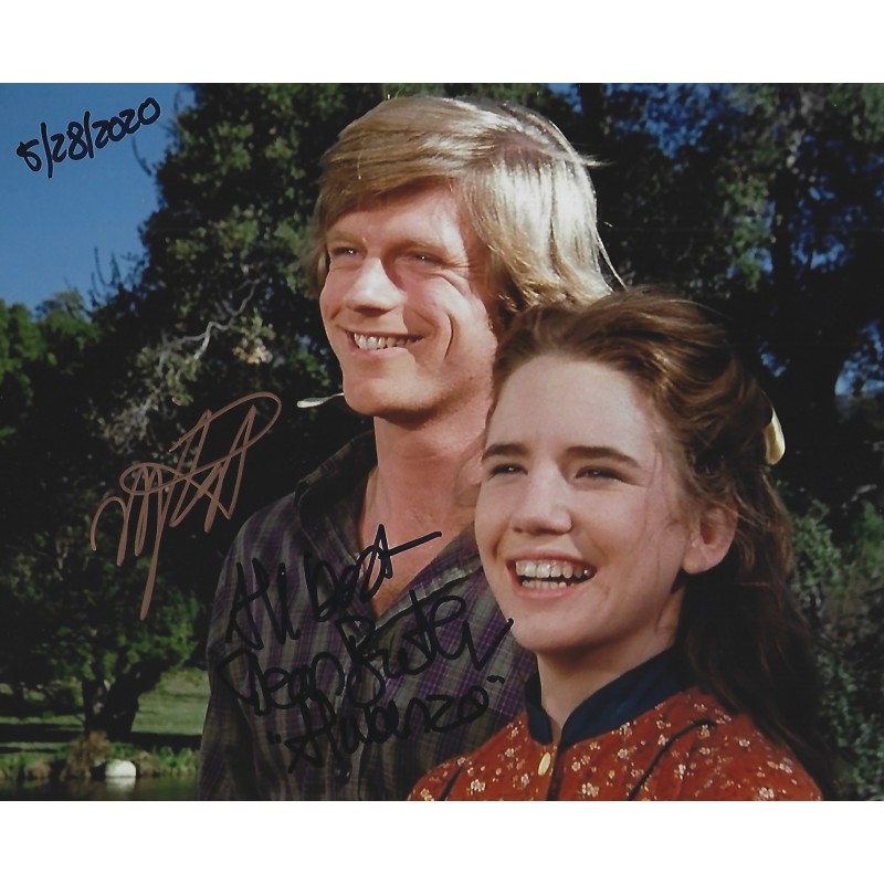 Dean BUTLER & Melissa GILBERT autograph