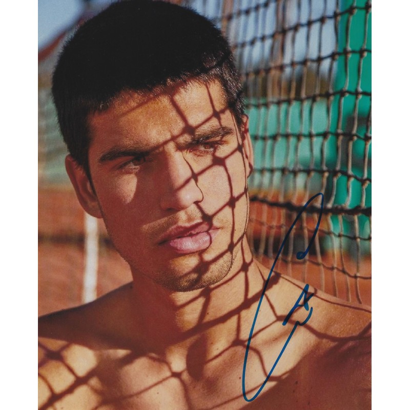 Autographe Carlos ALCARAZ