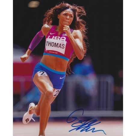 Gabrielle THOMAS autograph