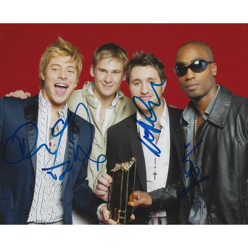 BLUE autograph