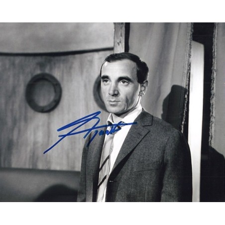 Autographe Charles AZNAVOUR