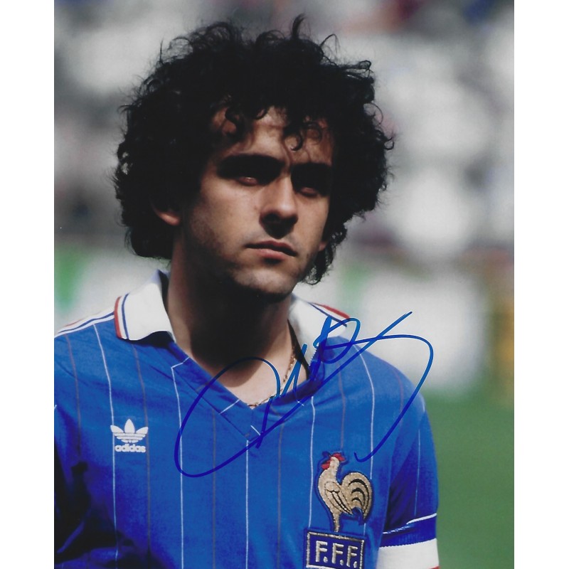 Michel PLATINI autograph