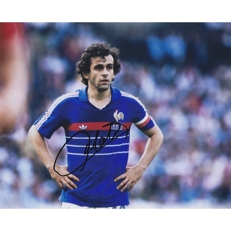 Michel PLATINI autograph