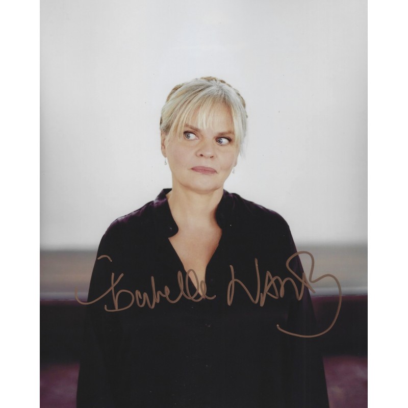 Autographe Isabelle NANTY