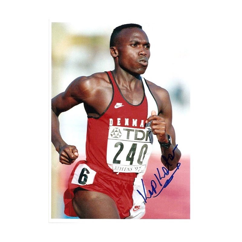 Wilson KIPKETER Autograph