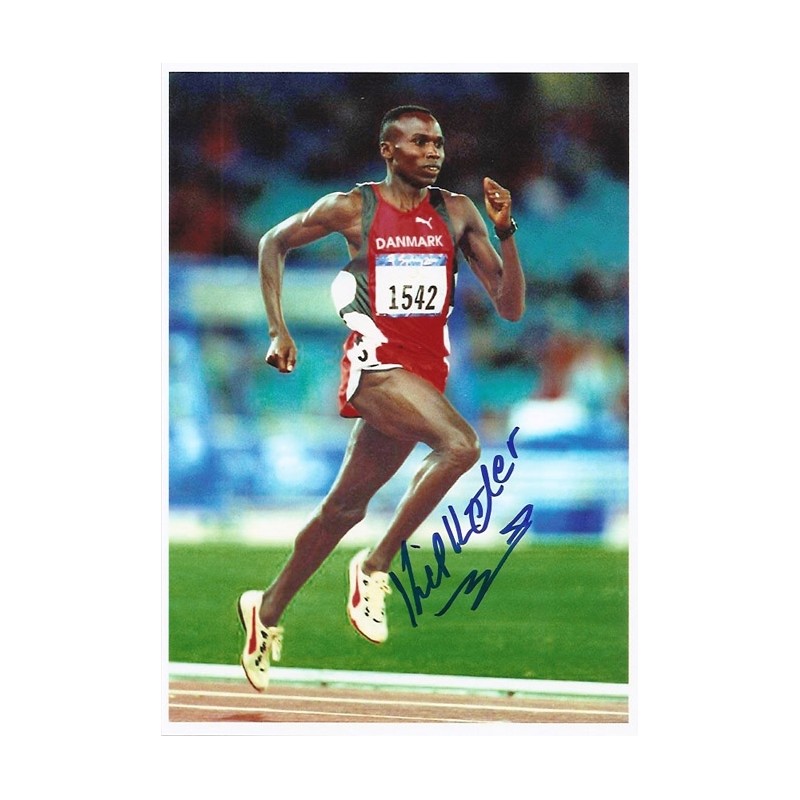 Wilson KIPKETER Autograph