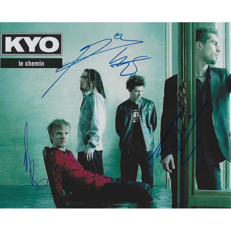 KYO autograph