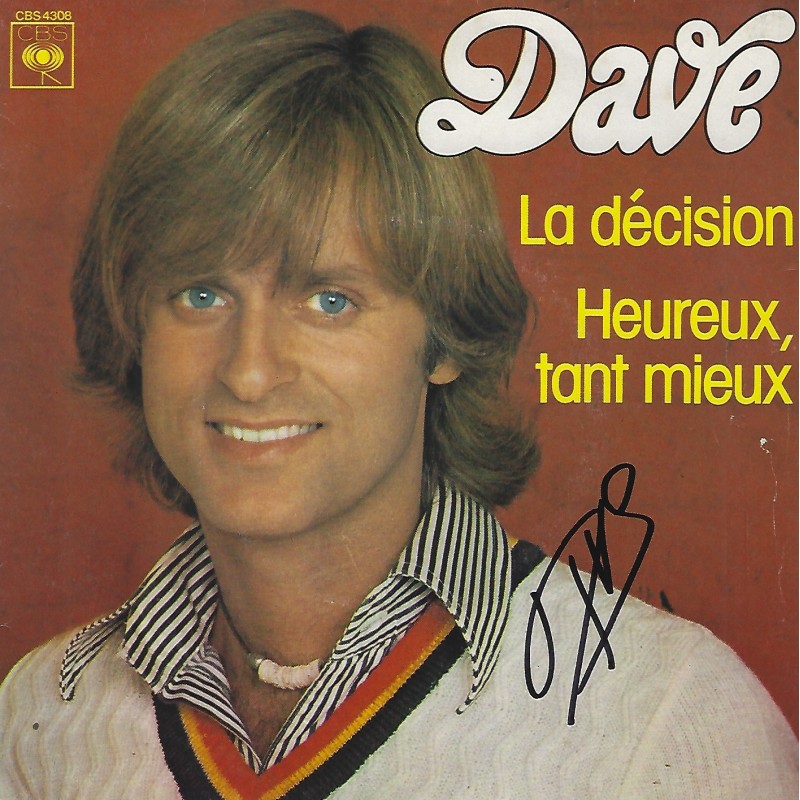 DAVE autograph