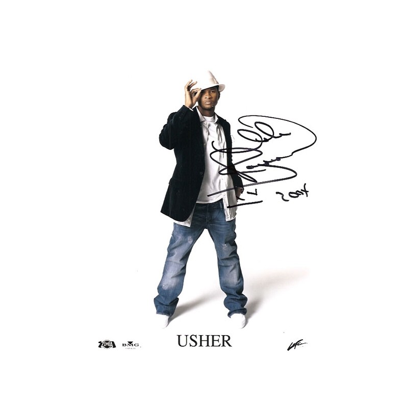 USHER Autograph