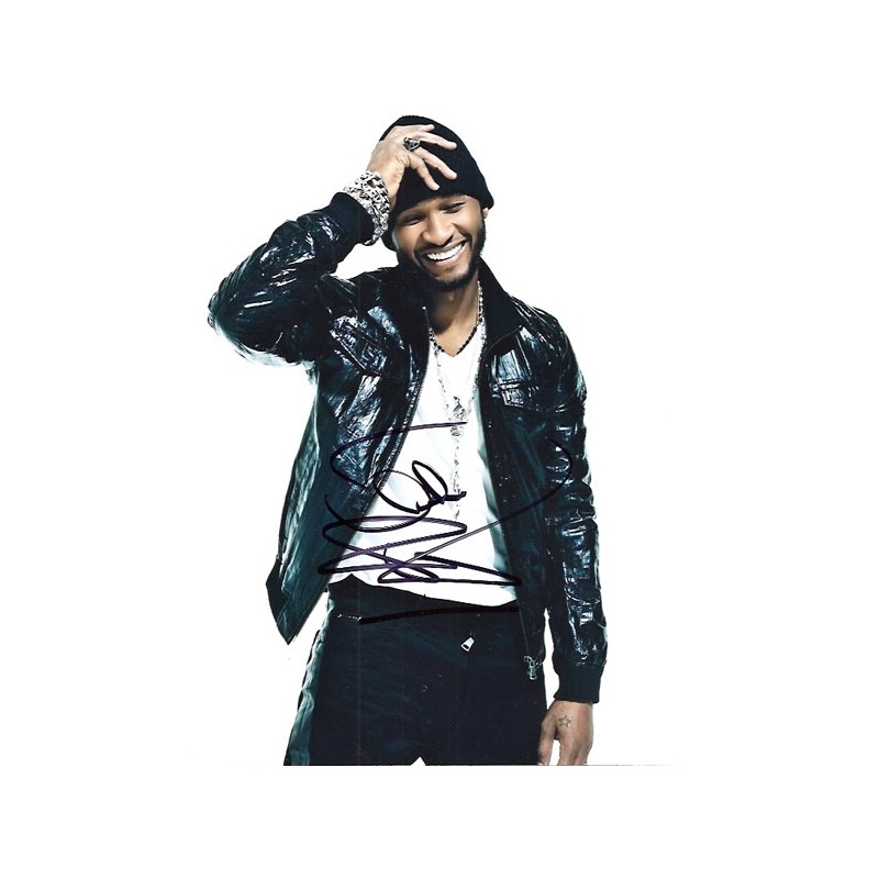 USHER Autograph