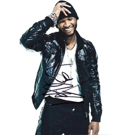USHER Autograph