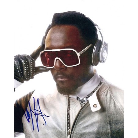 WILL.I.AM - BLACK EYED PEAS Autograph
