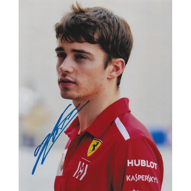 Charles LECLERC autograph