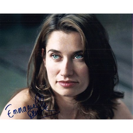 Autographe Emmanuelle DEVOS