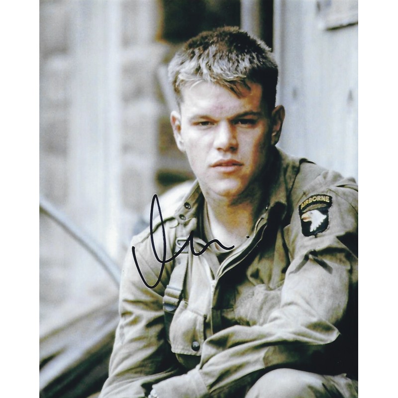 Matt DAMON autograph
