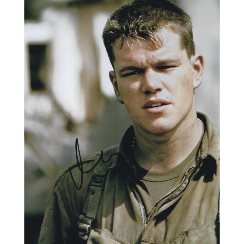 Matt DAMON autograph