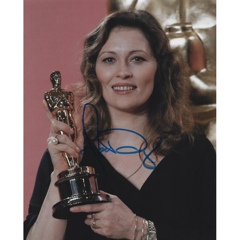 Faye DUNAWAY autograph