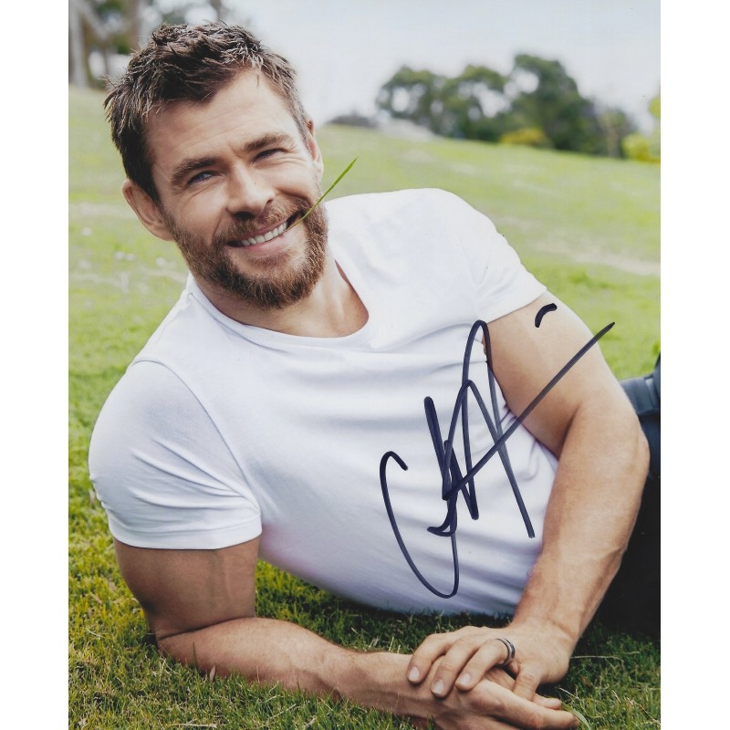 Autographe Chris HEMSWORTH