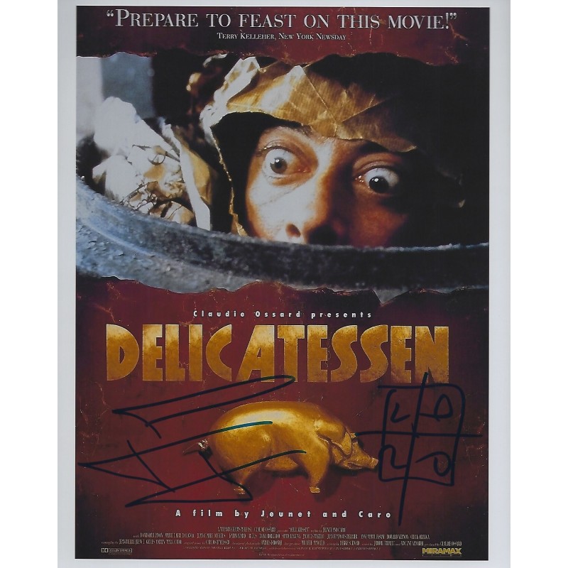 Autographe Jean Pierre JEUNET & Marc CARO