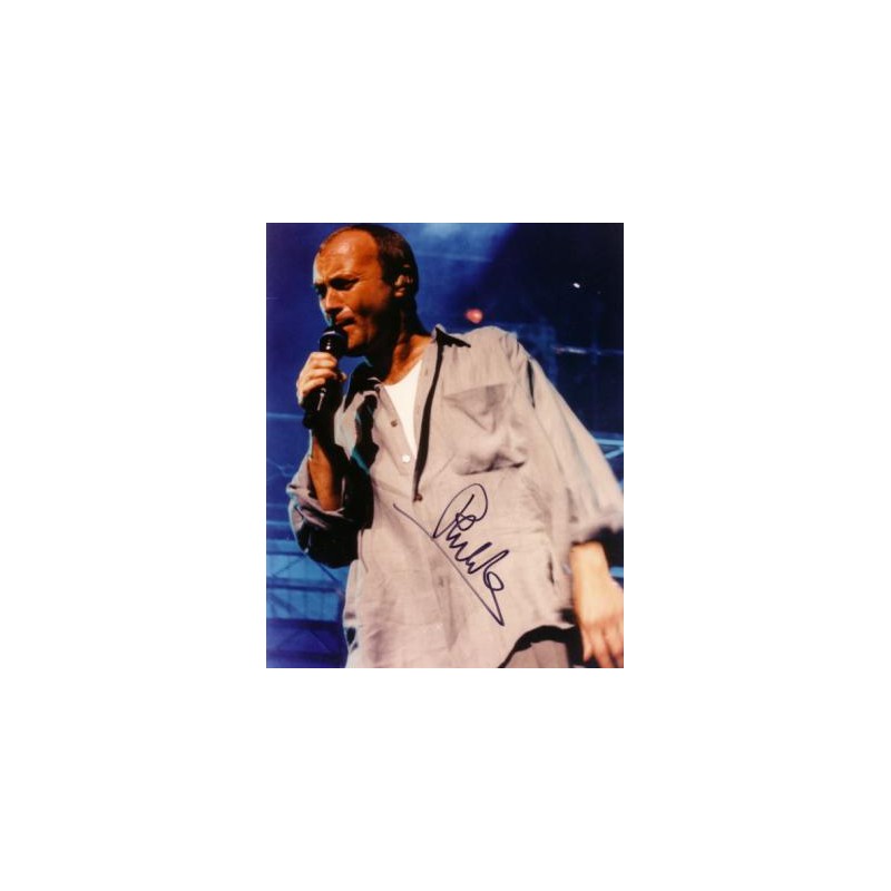 Phil COLLINS Autograph