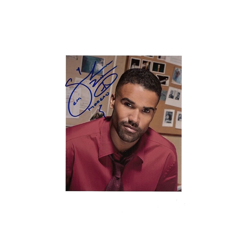 Shemar MOORE Autograph