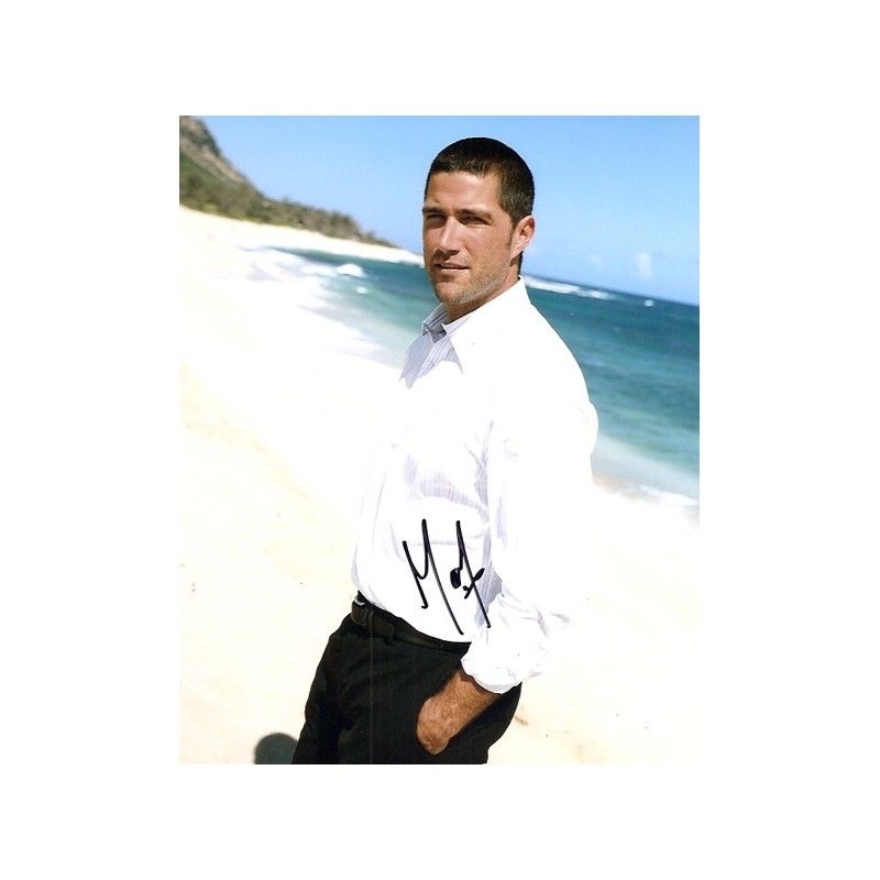 Matthew FOX Autograph