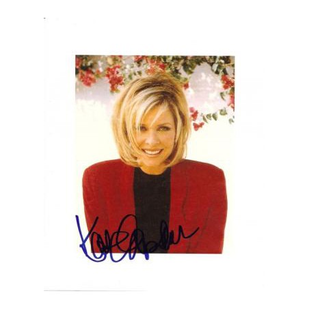 Kate CAPSHAW Autograph