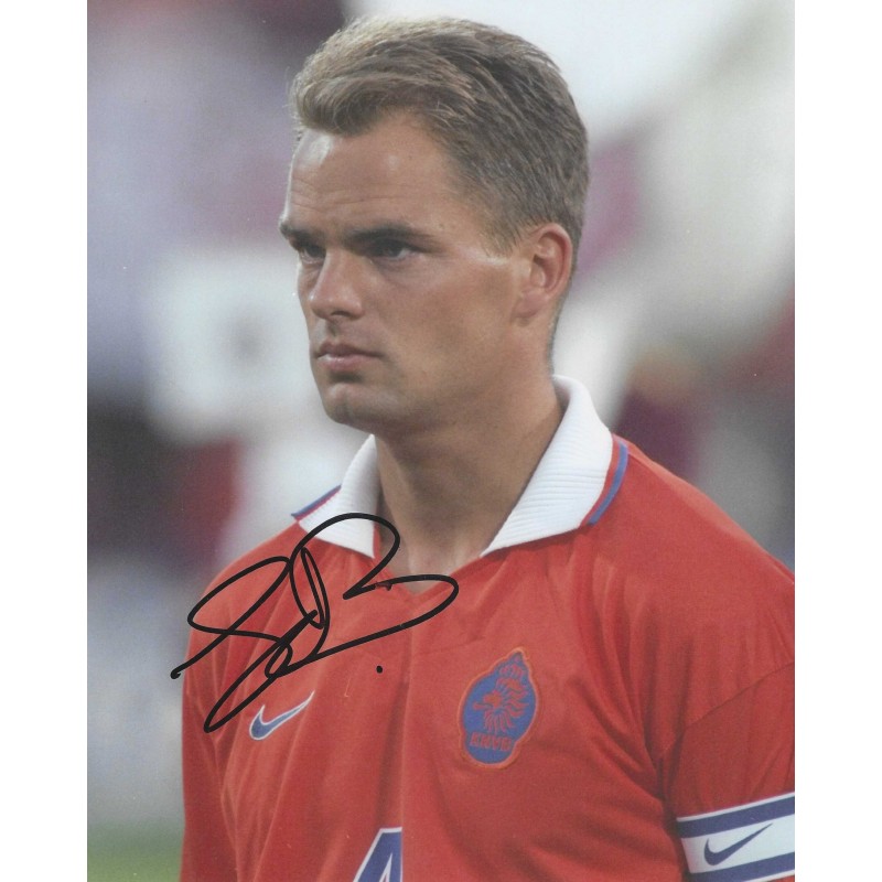 Frank DE BOER autograph