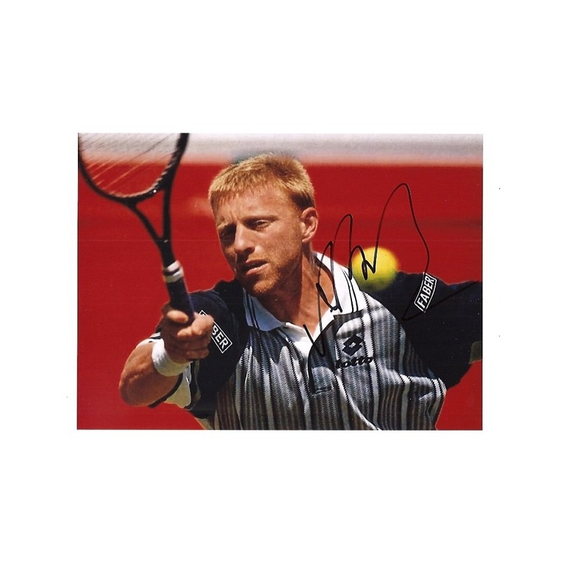 Autographe Boris BECKER