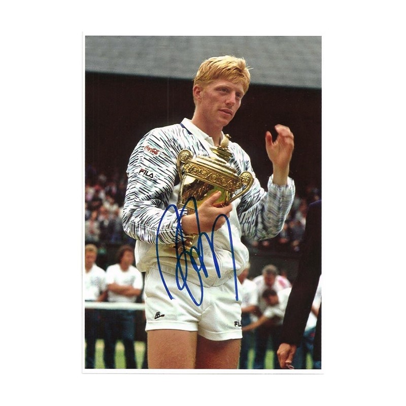 Boris BECKER Autograph