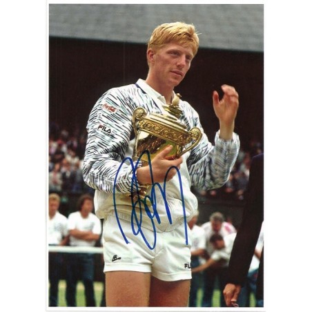 Boris BECKER Autograph