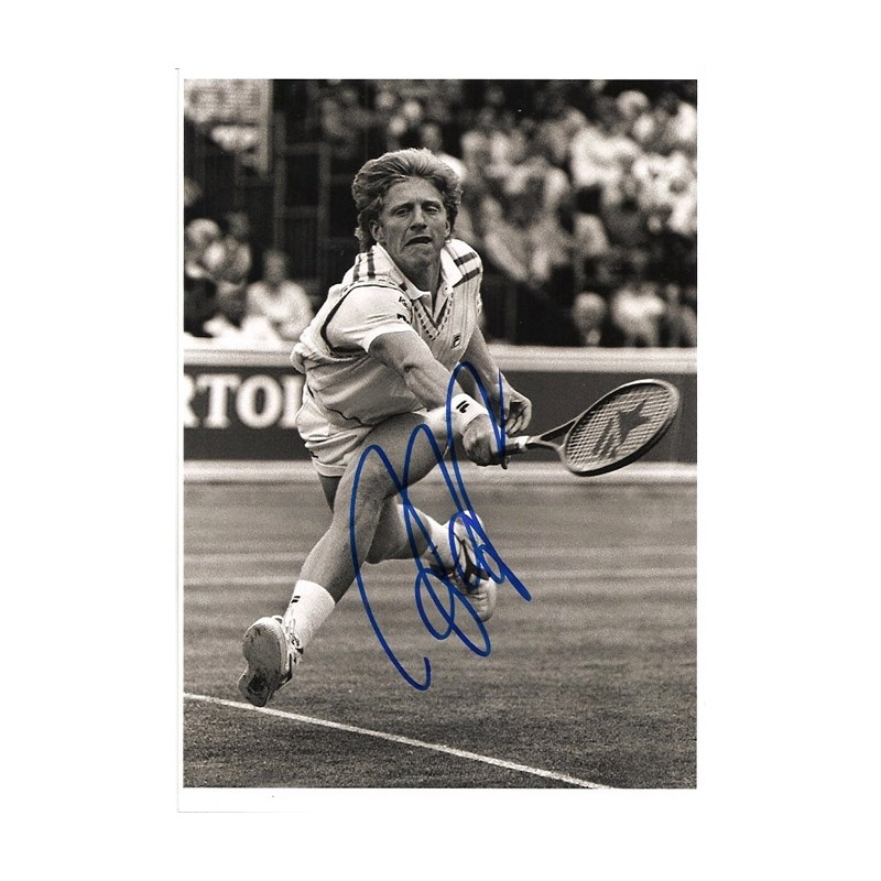 Boris BECKER Autograph