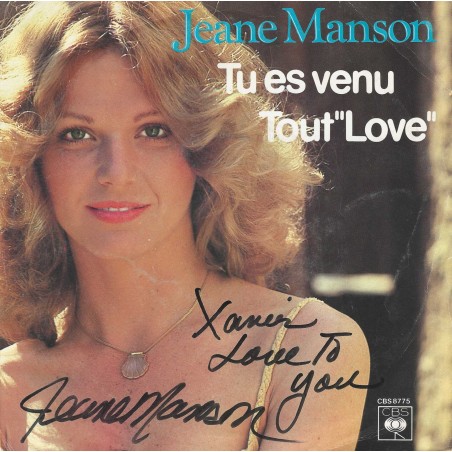 Jeane MANSON autograph