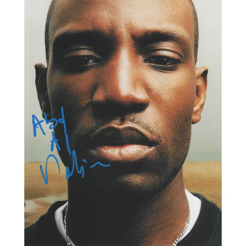 ABD AL MALIK autograph