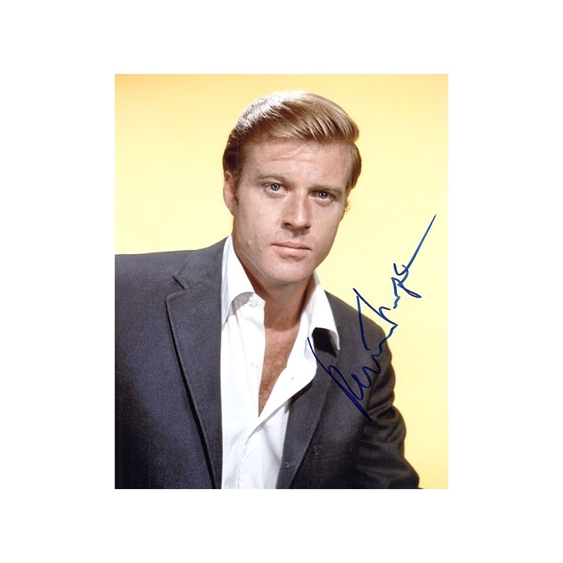 Robert REDFORD Autograph