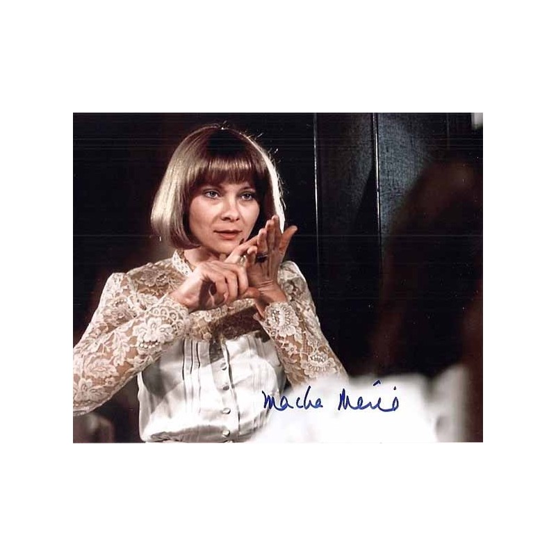 Macha MERIL Autograph