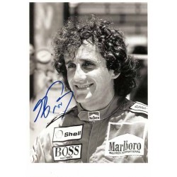 Alain PROST Autograph