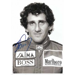 Alain PROST Autograph